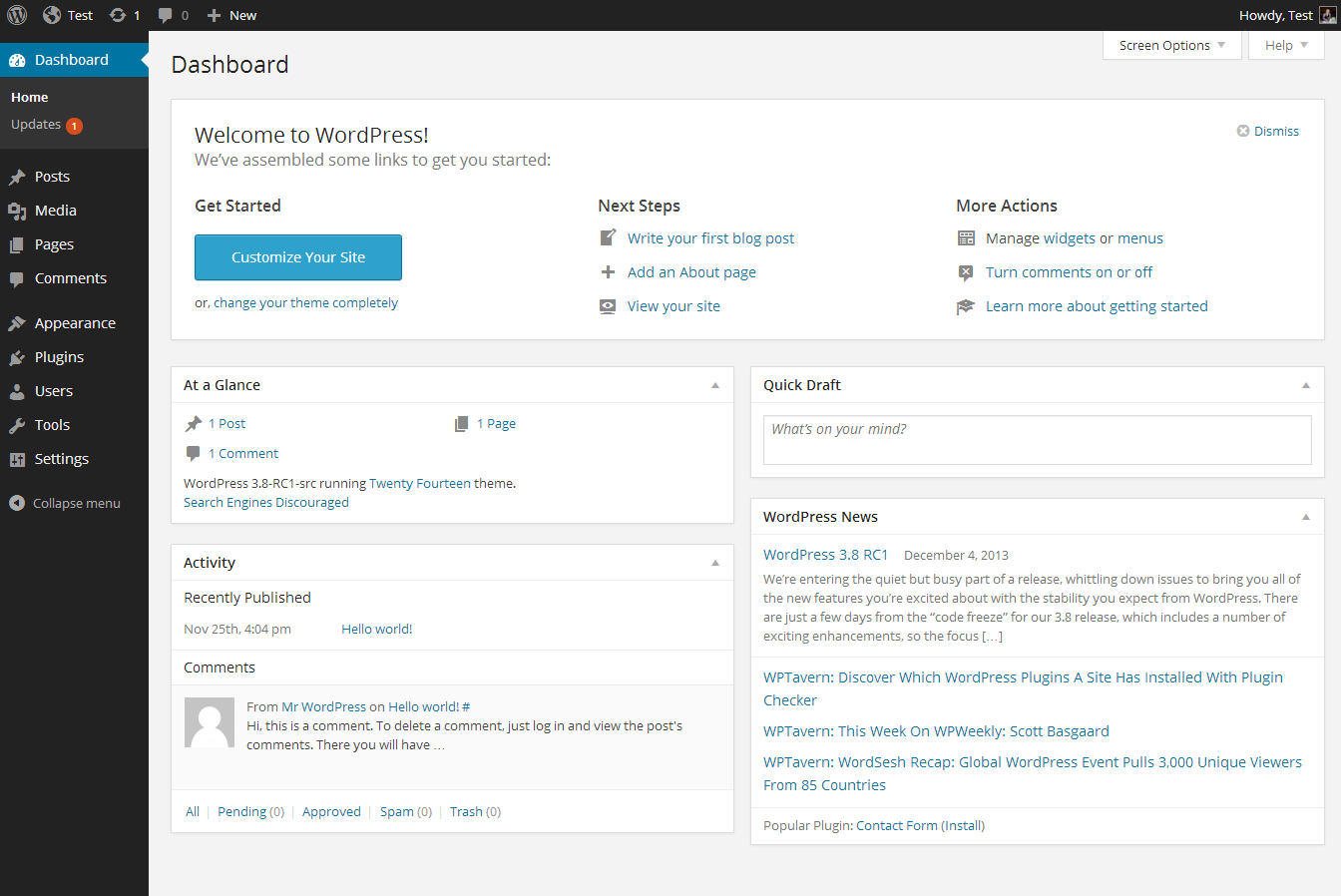 Maryland Designer WordPress CMS
